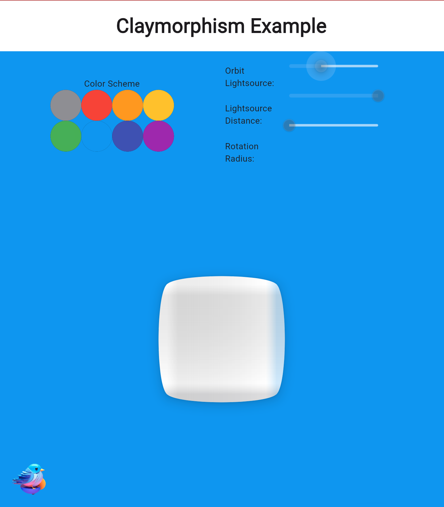 Claymorphism Flutter Package